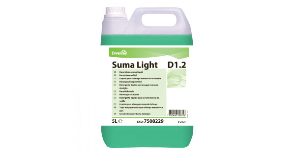 Suma Light D12 Sıvı Bulaşık Deterjanı 5,15kg | Sıvı Bulaşık Deterjanı