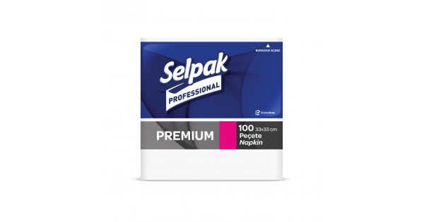Selpak Professional Premium Peçete 33x33cm 100lü | Selpak Professional ...