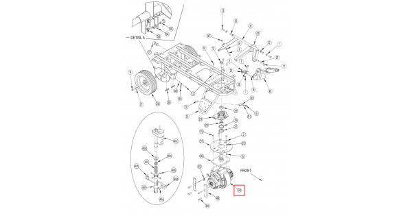 BR 855 Motor Tahrik Tekerleği | Nilfisk BR 855 Yedek Parça | Akal Kurumsal