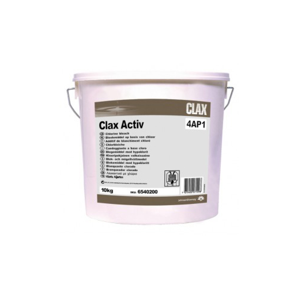 Clax Activ Klorlu Toz Ağartıcı 10kg | Akal Kurumsal